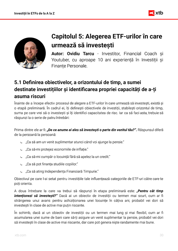 MASTER EBOOK ETFs - Investiții de la A la Z